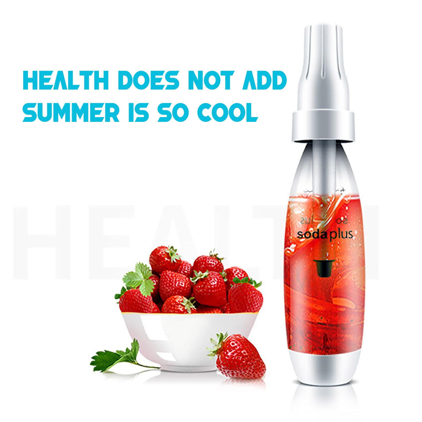 Portable Handheld Carbonation Machine DIY S- Bottle Juice Maker Compact ...