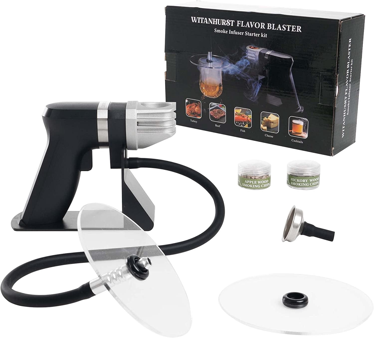 Portable Handheld Cold Smoking Gun Electric Smoker, Cold Indoor Smoker ...