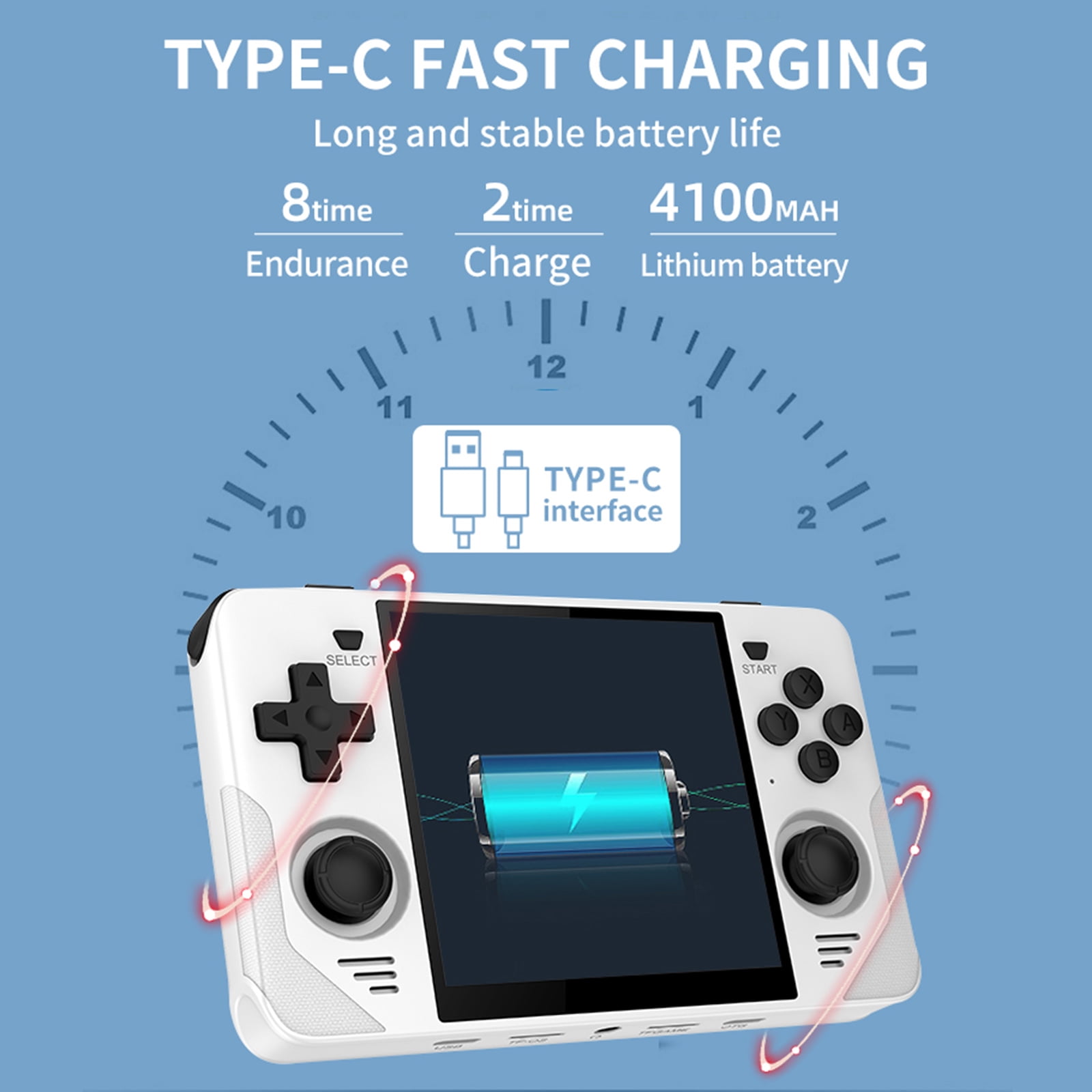 Portable,Handheld Console Open Source Screen Tv Player Screen Source 4. ...