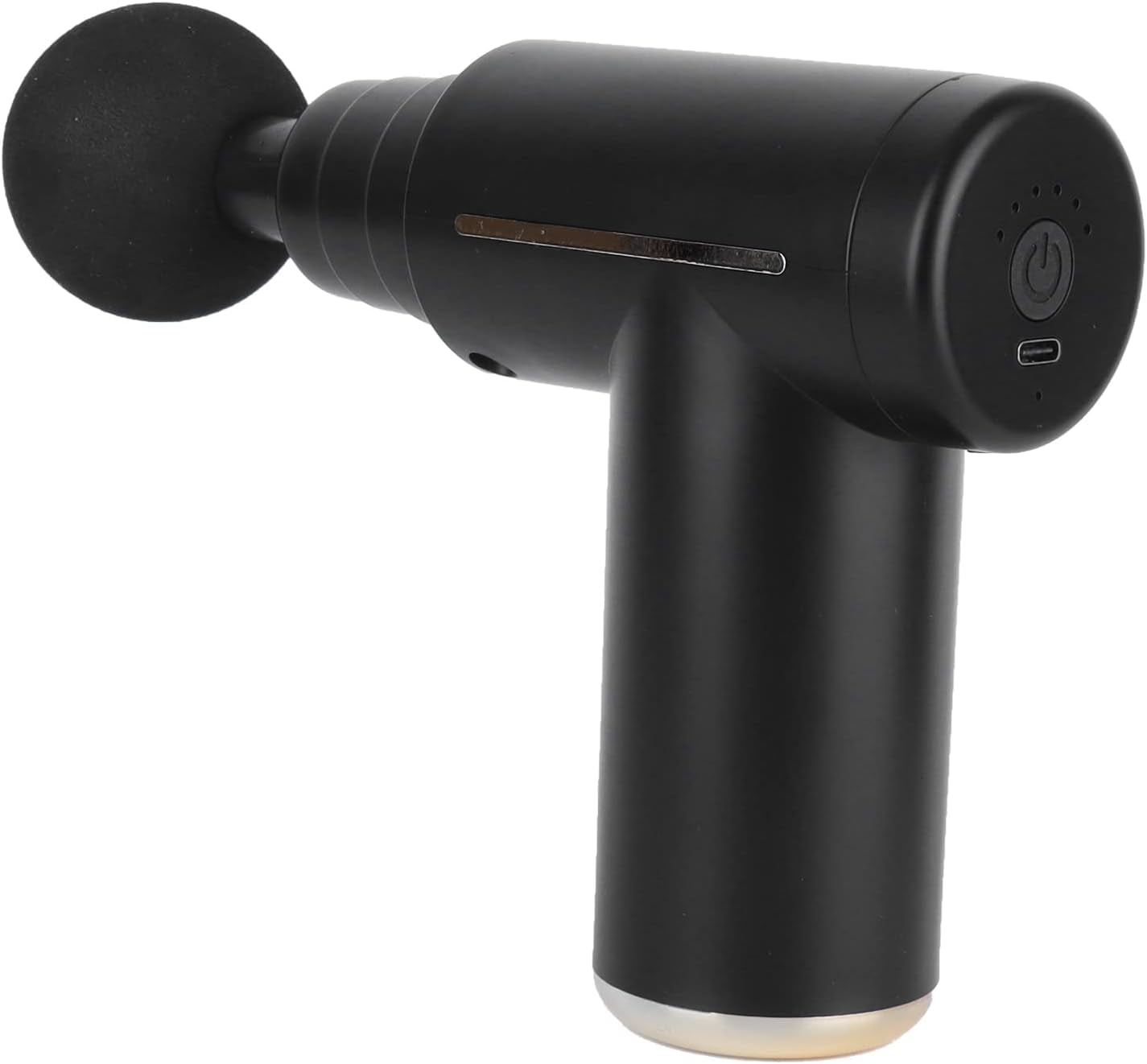 Portable Handheld Deep Tissue Massage Gun, 4 Massage Heads for Muscle ...