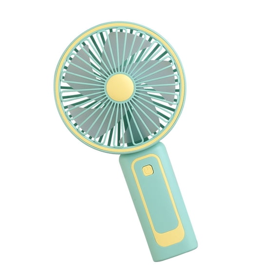 Portable Handheld Desk Small Fan with LED Light 3 Speed Cooling Fan ...