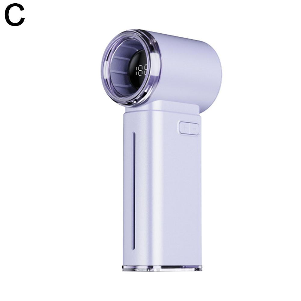 Portable Handheld Digital Mini Fan With 199 Speed Levels Ice Mist ...