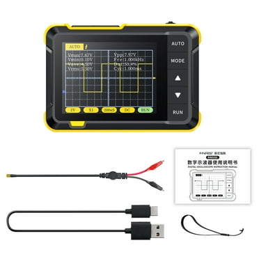 Treedix DSO 153 Handheld Digital Oscilloscope Kit 2.8inch,1M Bandwidth ...