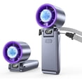 Portable Handheld Fan with Ice Cooler, 199 Speed Personal Fan,5500mAh ...