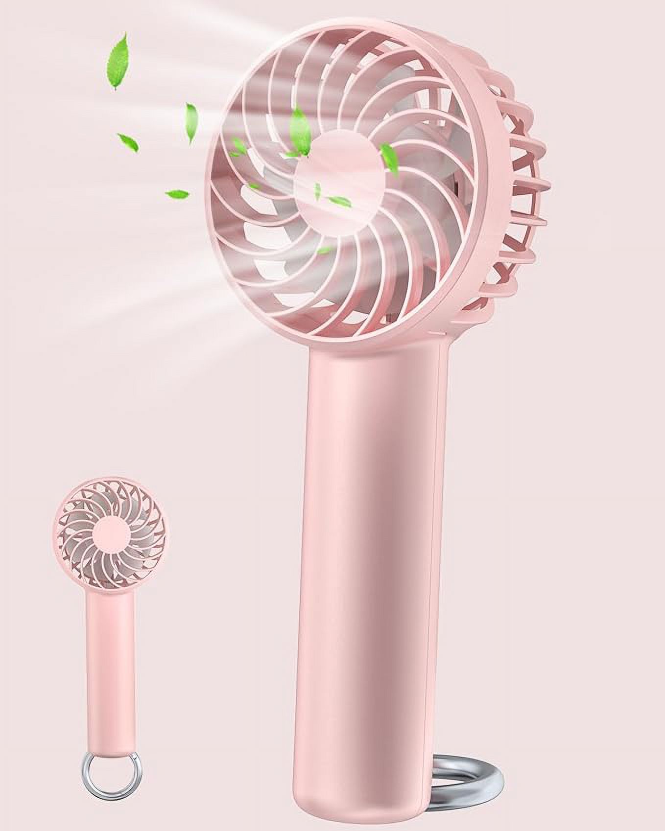 Portable Handheld Fan, Mini Portable Fan, 2000mAh Rechargeable USB Fan ...