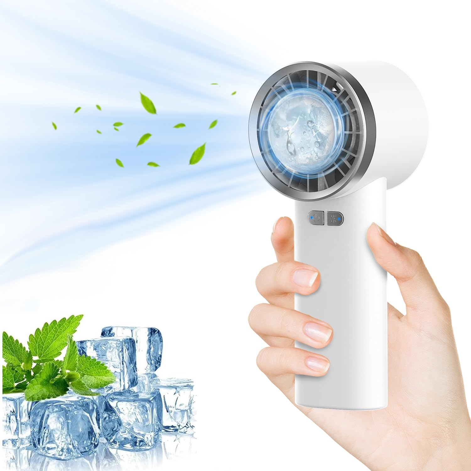 Portable Handheld Fan, Mini Cooling Fan with Active Cooling Technology ...
