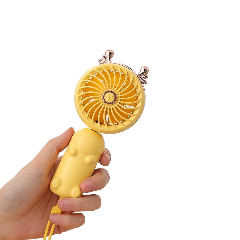 Portable Handheld Fan, Mini Hand Held Fan with Rechargeable Battery GXY ...