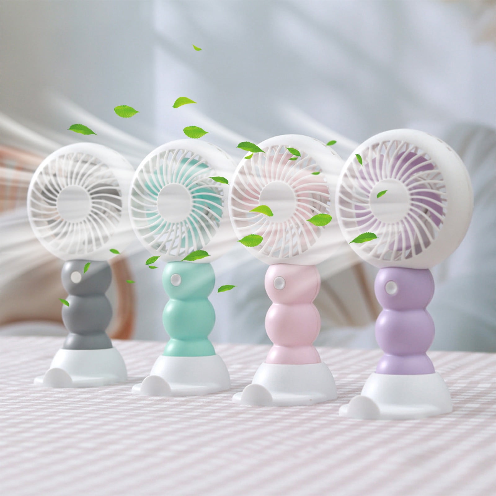 Portable Handheld Fan, Rechargeable 10-Speed, Lightweight Design, For Travel-Office, Quiet ...