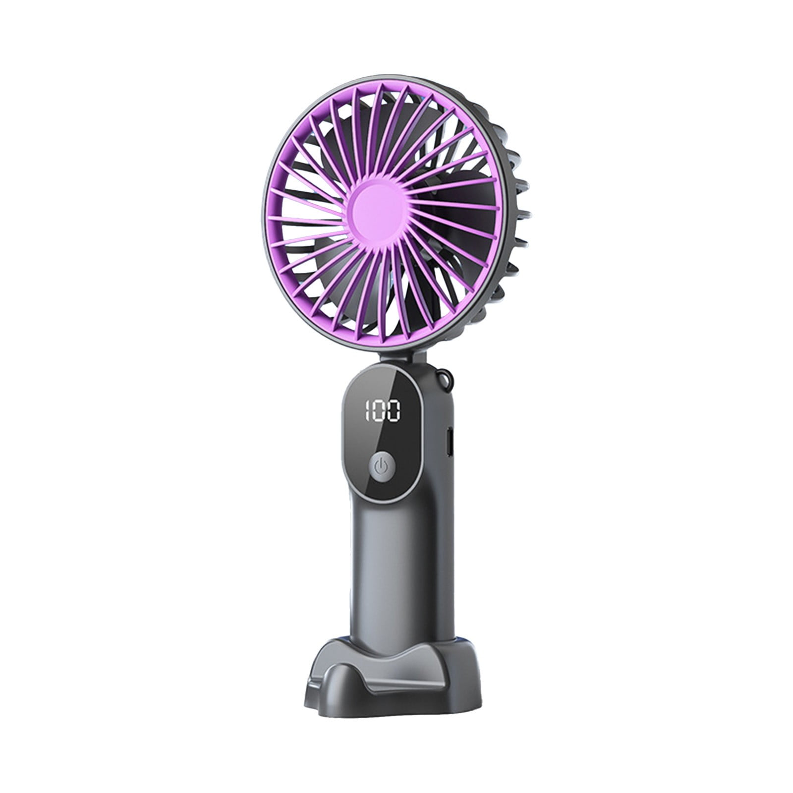 Portable Handheld Fan, Type-C Rechargeable, Battery Operated Fans with ...