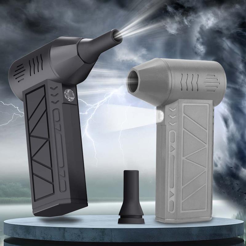 Portable Handheld Fan, USB Rechargeable High-Speed Fan with LED ...