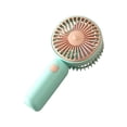 Portable Handheld Fan for Summer Outdoor Bedroom Desk - Rechargeable ...