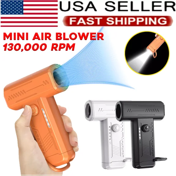 Lohoms Turbo Dry Mini Blower Fan 130,000 RPM Portable Air Blower Super ...