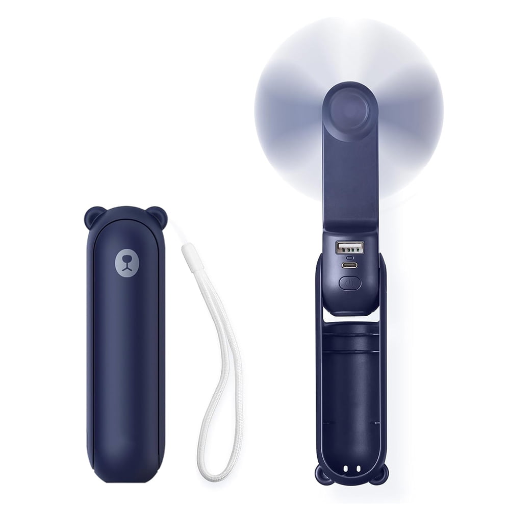 Portable Handheld Fans for Kids, Girls, Travel, Foldable Small Pocket ...