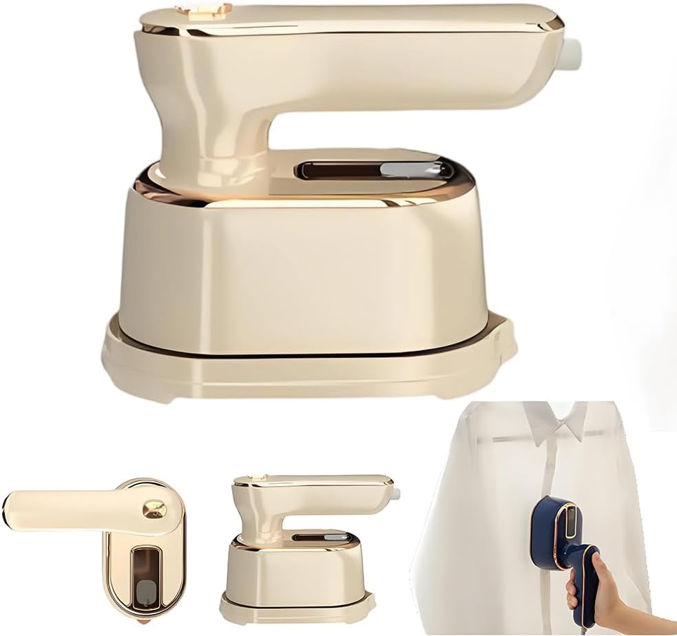 Portable Handheld Garment Mini Electric Iron, 2025 New Saker Plus Steam Iron Travel Steamer for ...