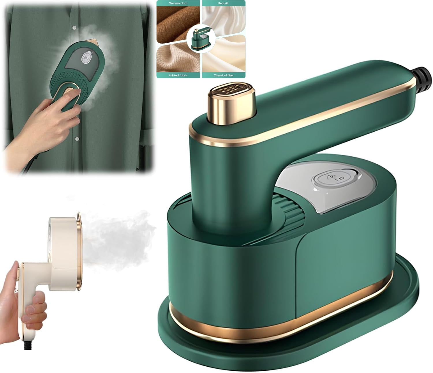 Portable Handheld Garment Mini Electric Iron, 2025 Upgraded Travel ...
