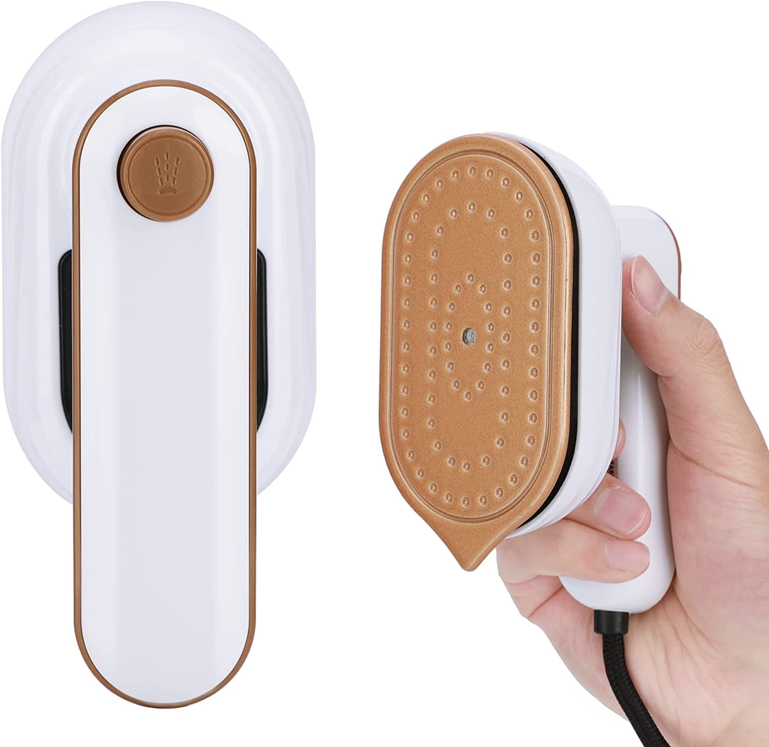 Portable Handheld Iron, Mini Handheld Steamer Iron for Clothes, 180 ...