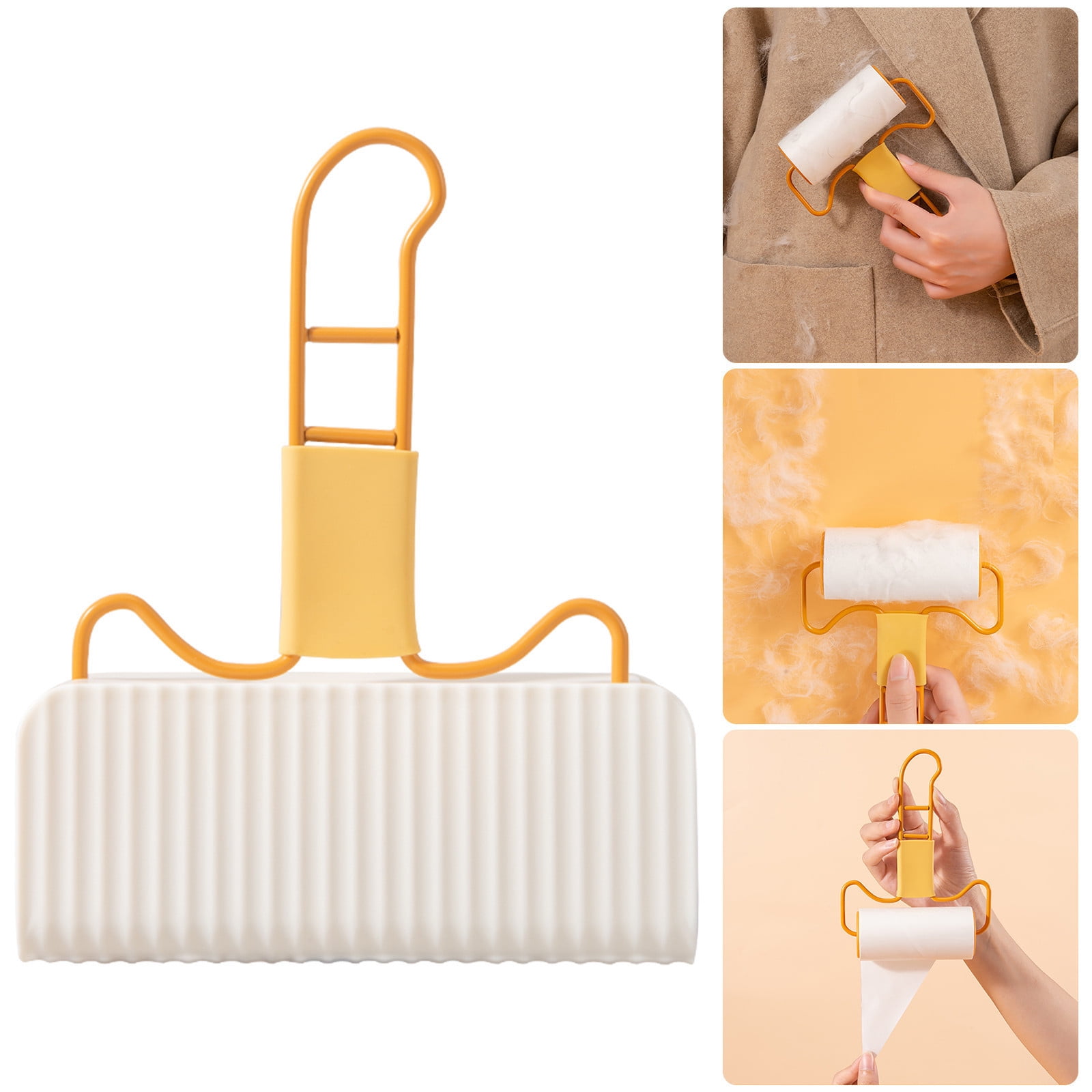 Portable Handheld Lint Roller | Hair Remover for Clothes | Tearable ...