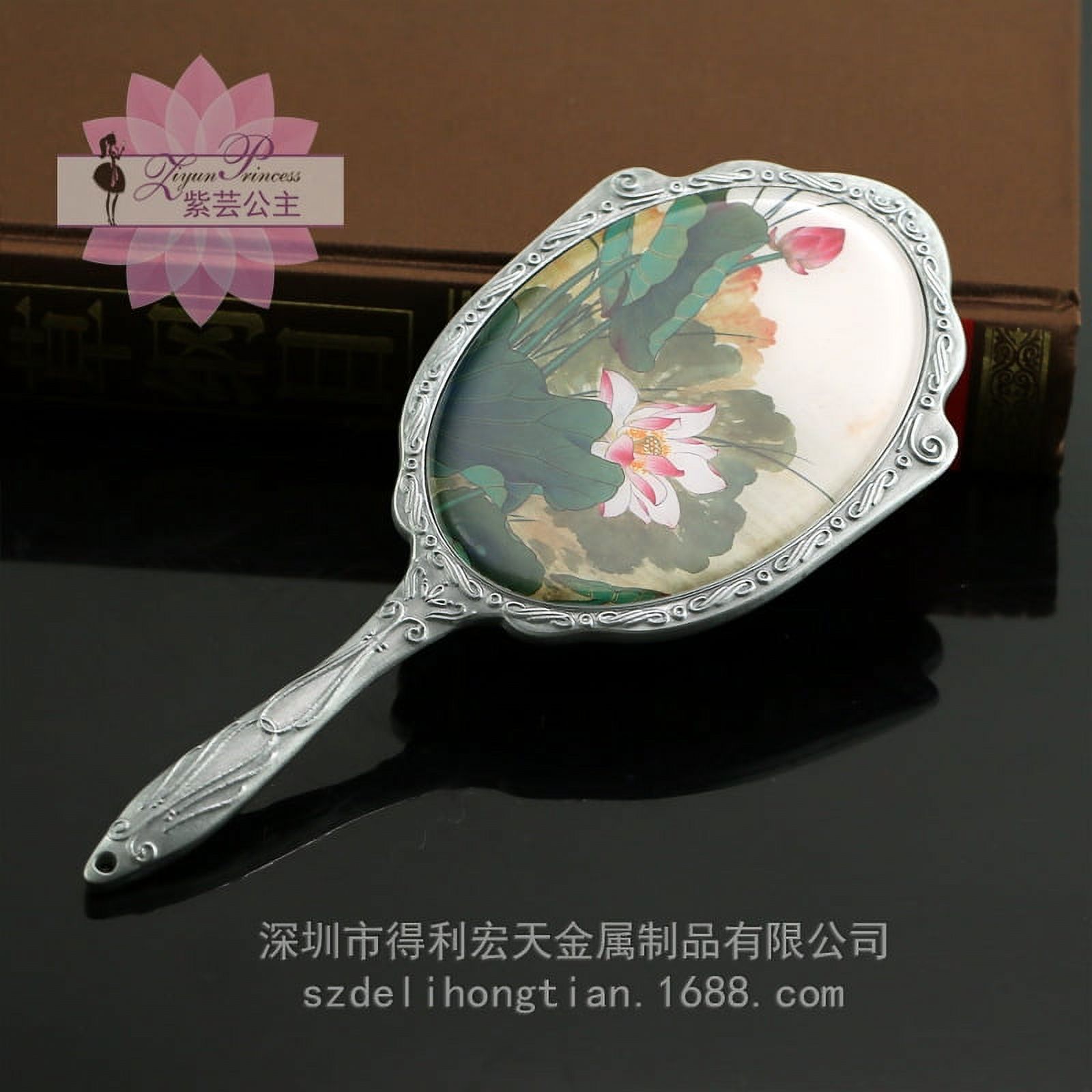 Portable Handheld Mirror Portable Hand Mirror Vintage Mirror For Ladies ...