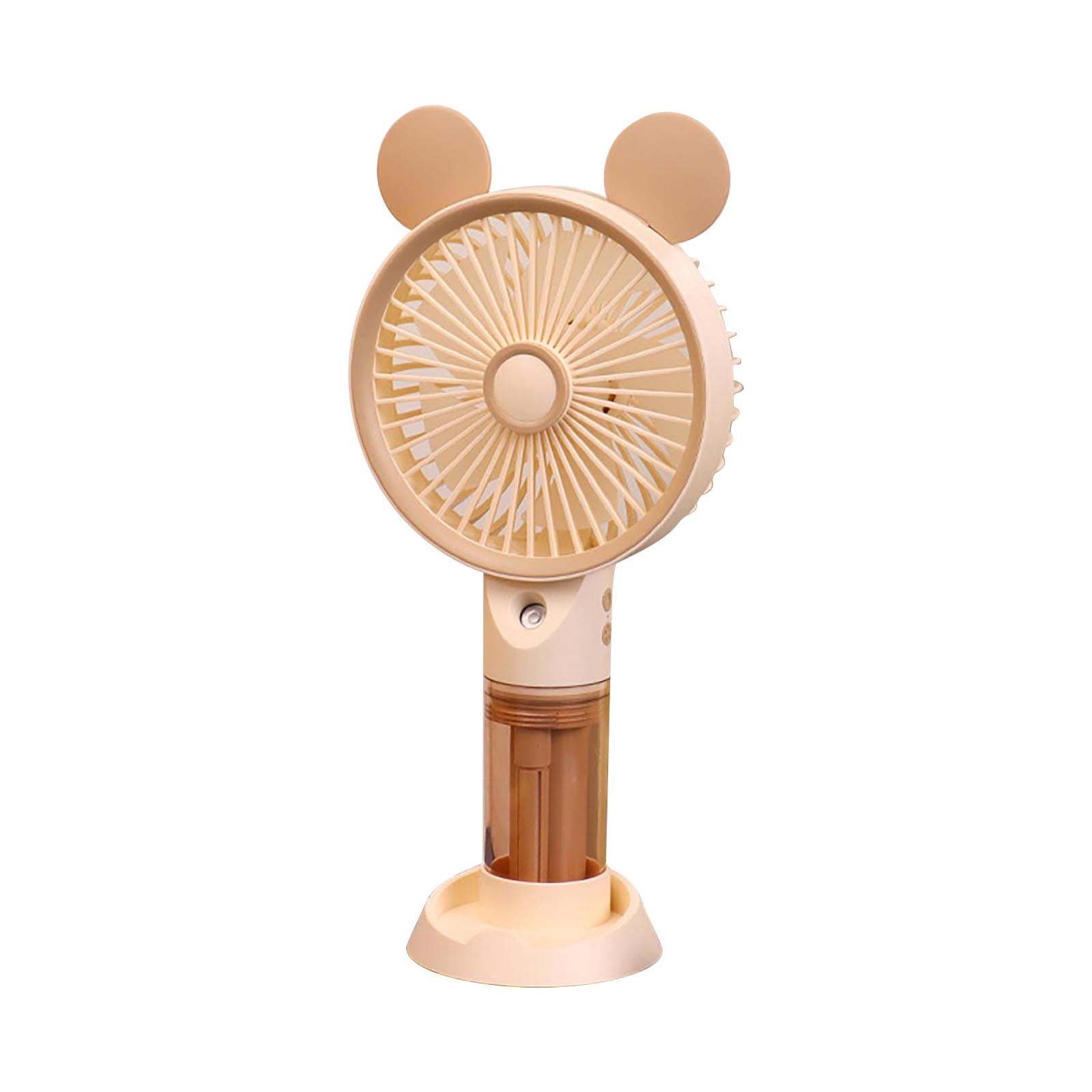 Portable Handheld Mist Fan with Rechargeable Battery, Adjustable Speed ...