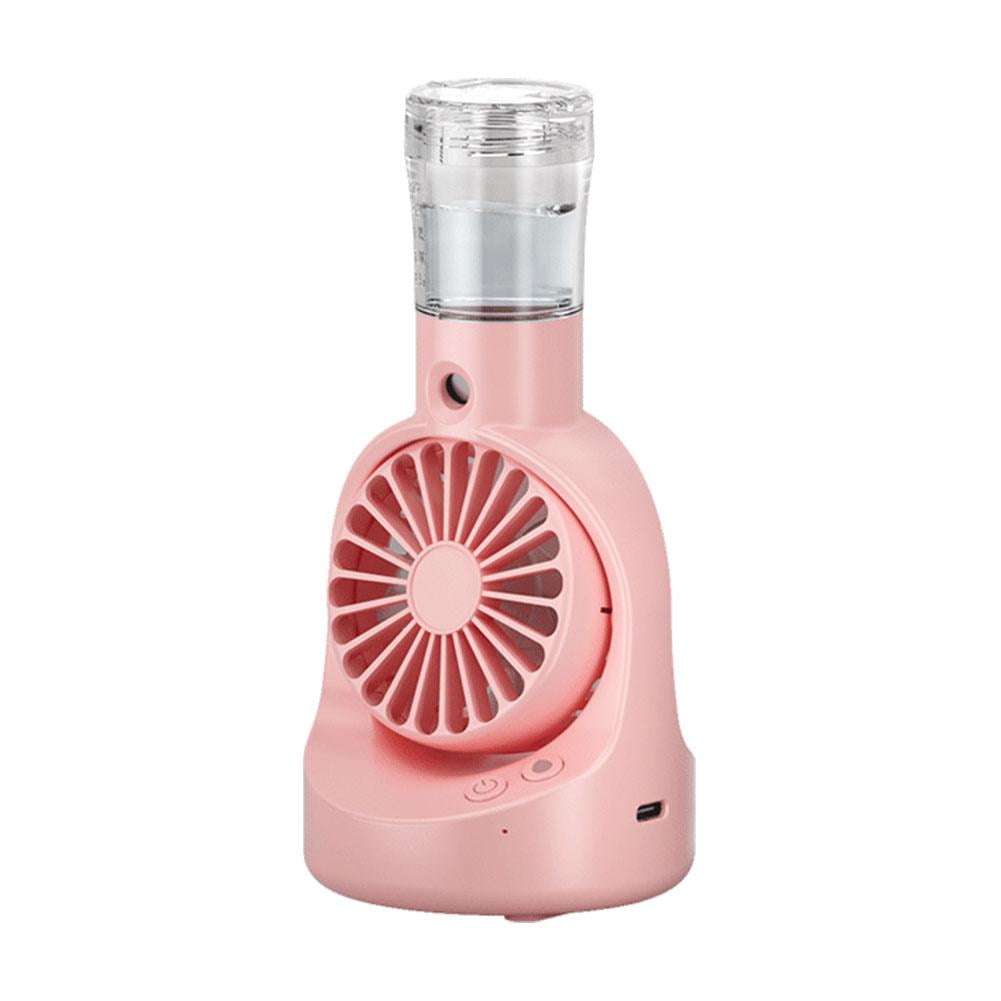 Portable Handheld Misting Fan,Humidifier Mist Table Fans with 4 Speeds ...
