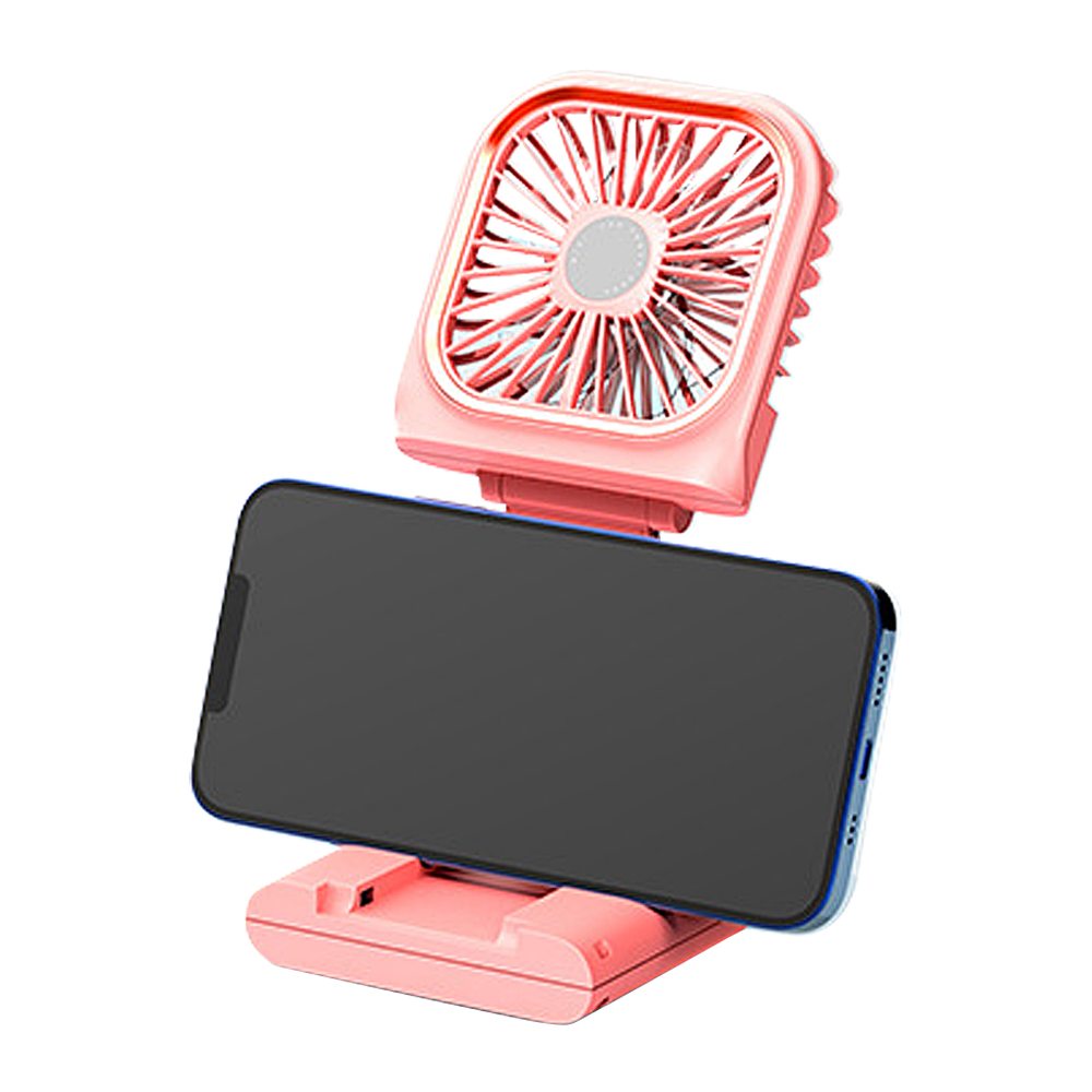 Portable Handheld Personal Necklace Fan Foldable Mini Quiet USB ...