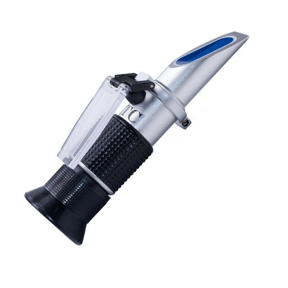 Portable Handheld Refractometer Sugar Meter 0-90% Optical Sugar Meter ...
