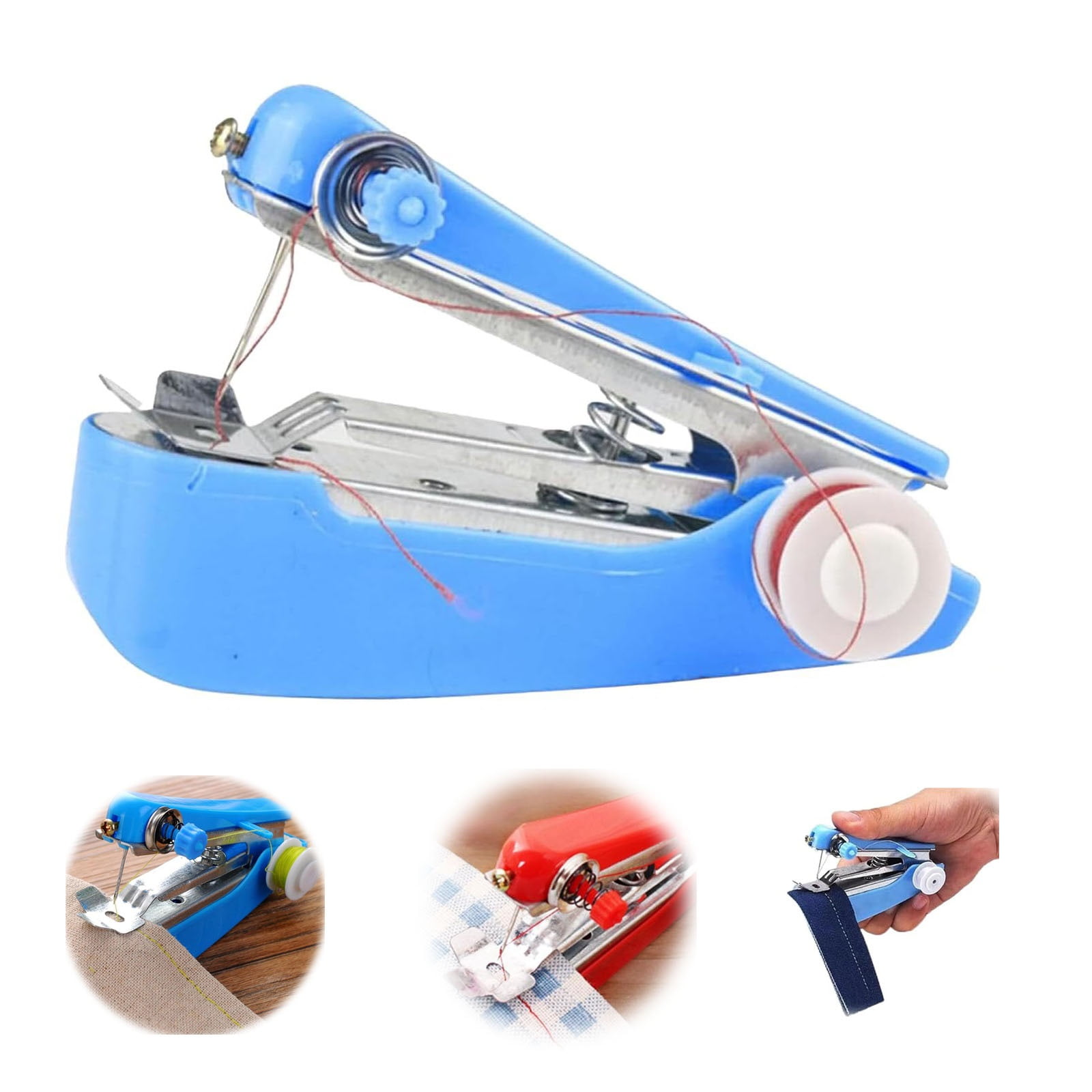 Portable Handheld Sewing Machine Quick Stitch Tool for Beginners, Easy ...
