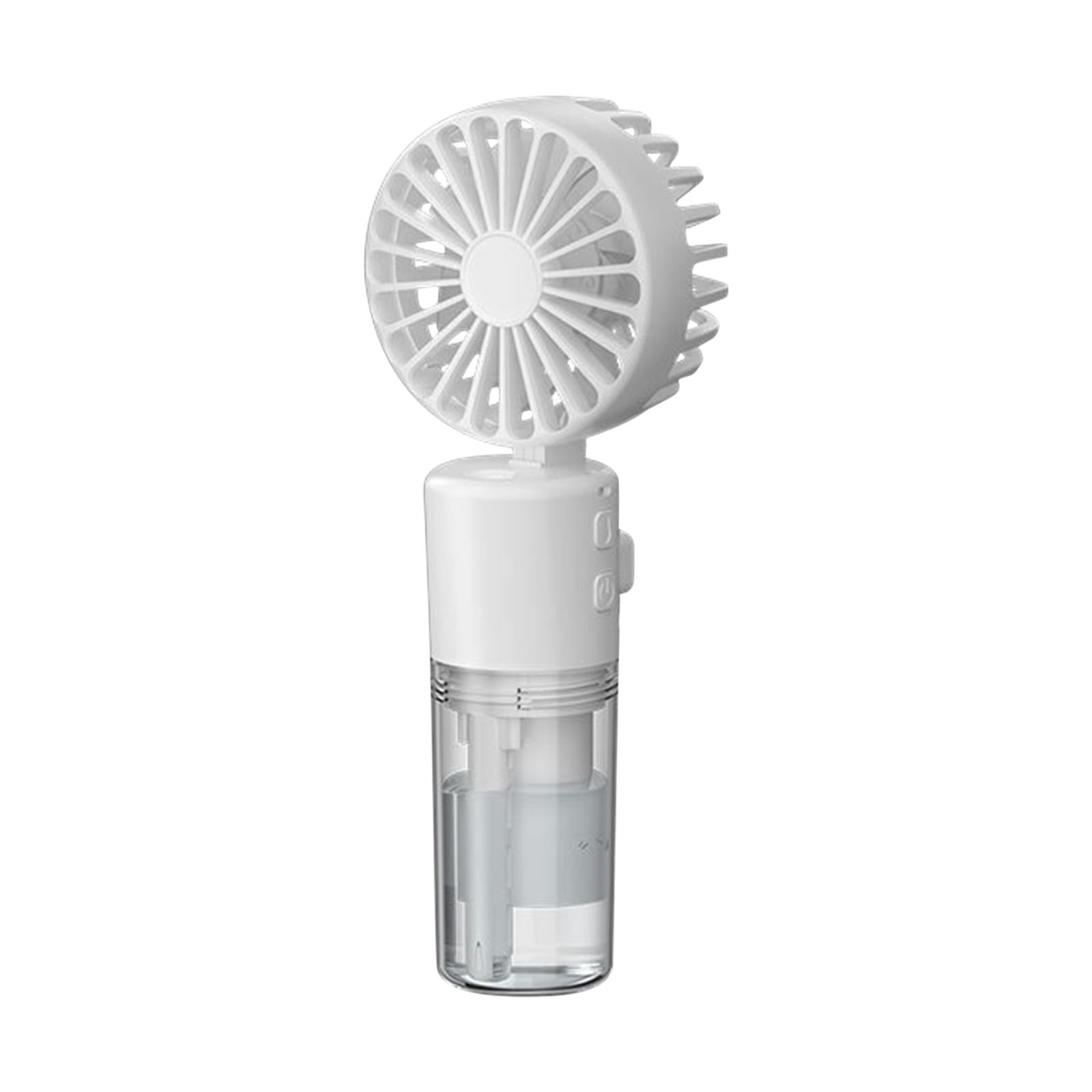 Portable Handheld Spray Fan with Mist Function and USB Rechargeable ...