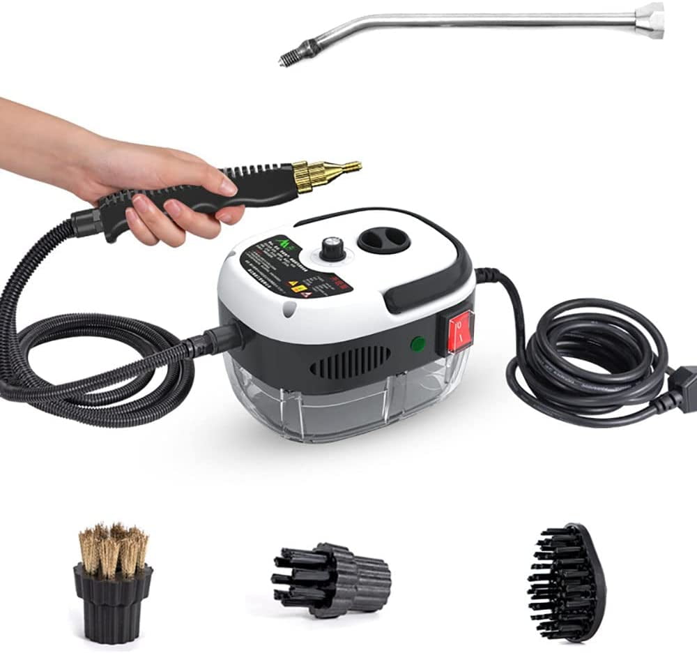 Portable Handheld Steam Cleaner, 2500W, 105C Steam, 3BAR Pressure ...