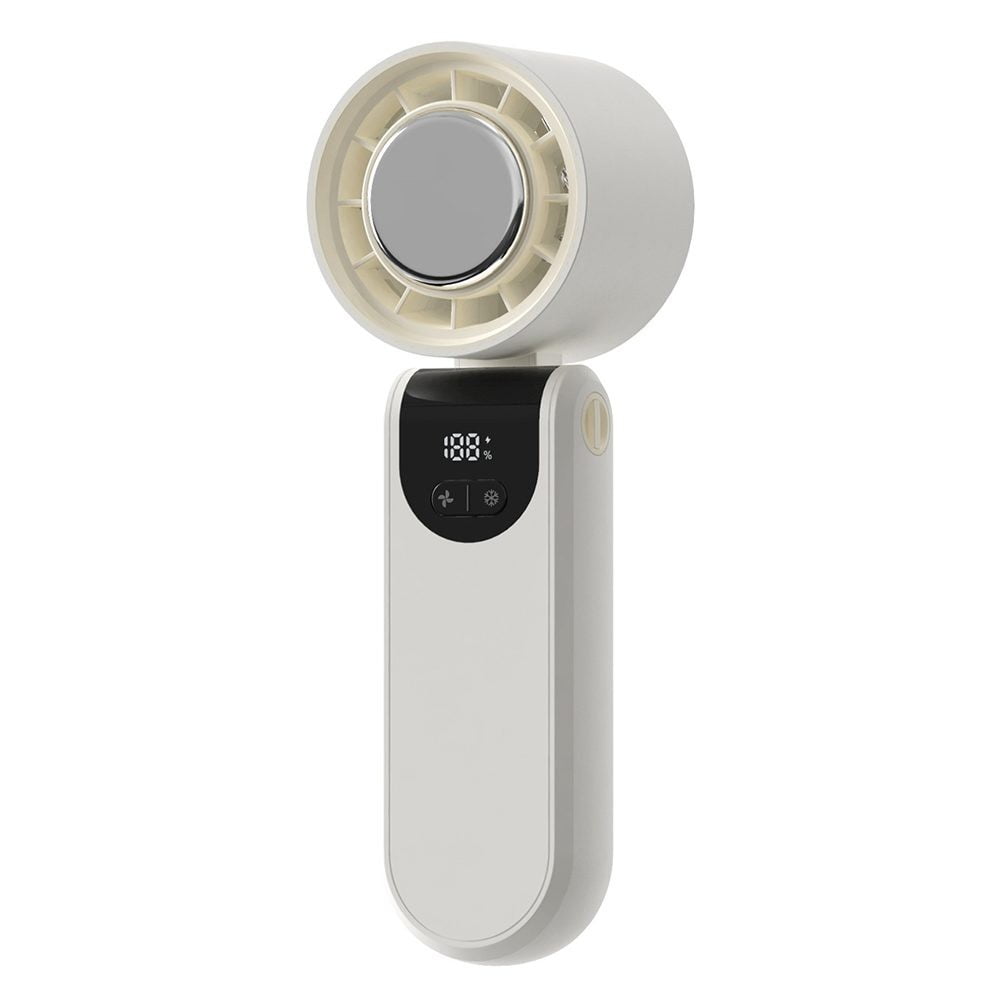 Portable Handheld Turbine Fan 3in1 High Speed Cooling Folding Fan ...