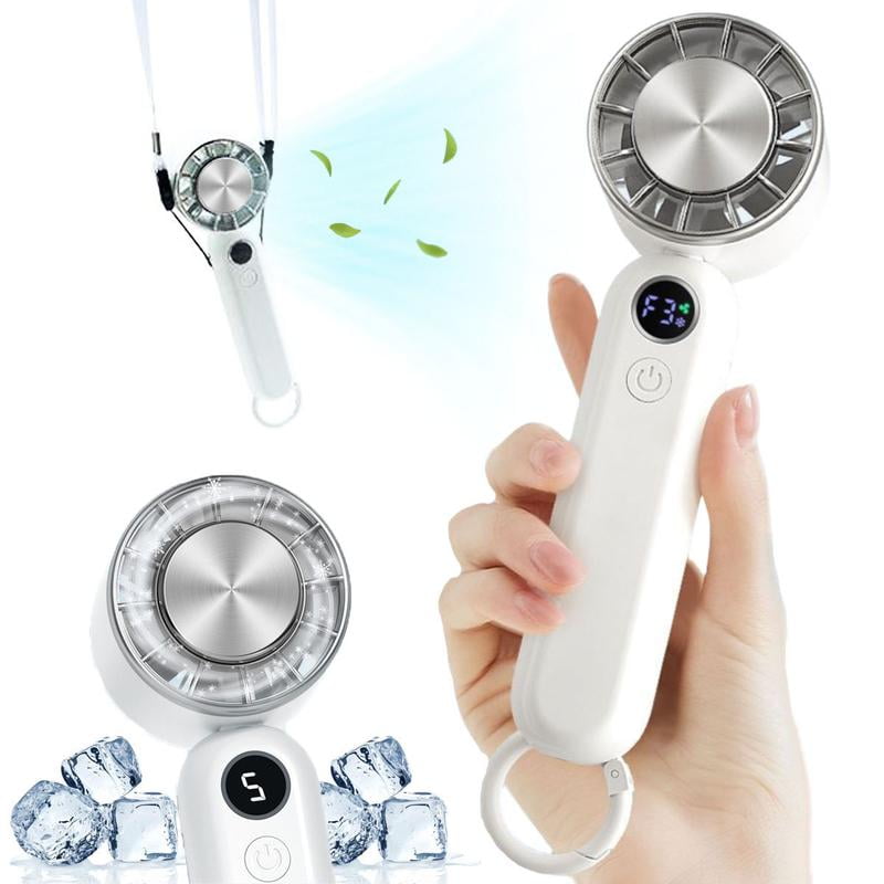 Portable Handheld Turbo Fan, 3 Gear Wind,4000mAh Battery Operated, Up ...