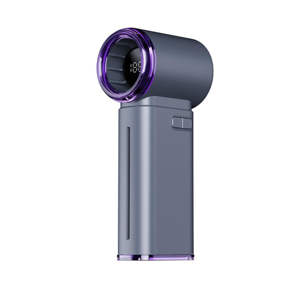Portable Handheld Turbo Fan Gear Wind Speeds Mini Conditioner Cool Fan ...