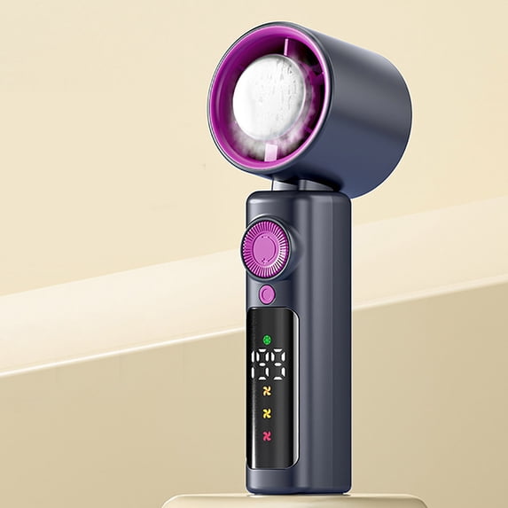 Portable Handheld Turbo Fan with 3-Second Ice Cooling 199 Speeds Turbo ...