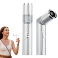 Portable Handheld Turbo Fan with Flashlight,1-199 Adjustable Speeds ...