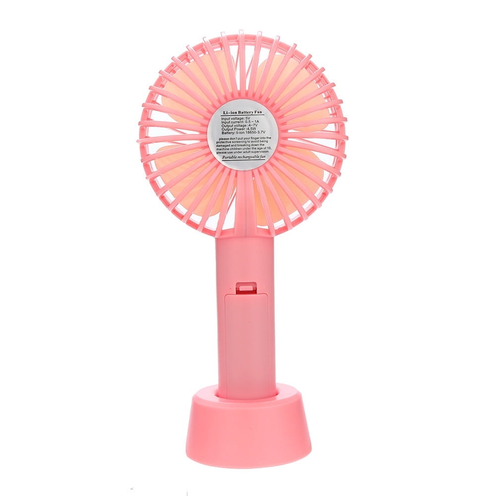 Portable Handheld USB Mini Wind Power Rechargeable Fan Air Cooler ...