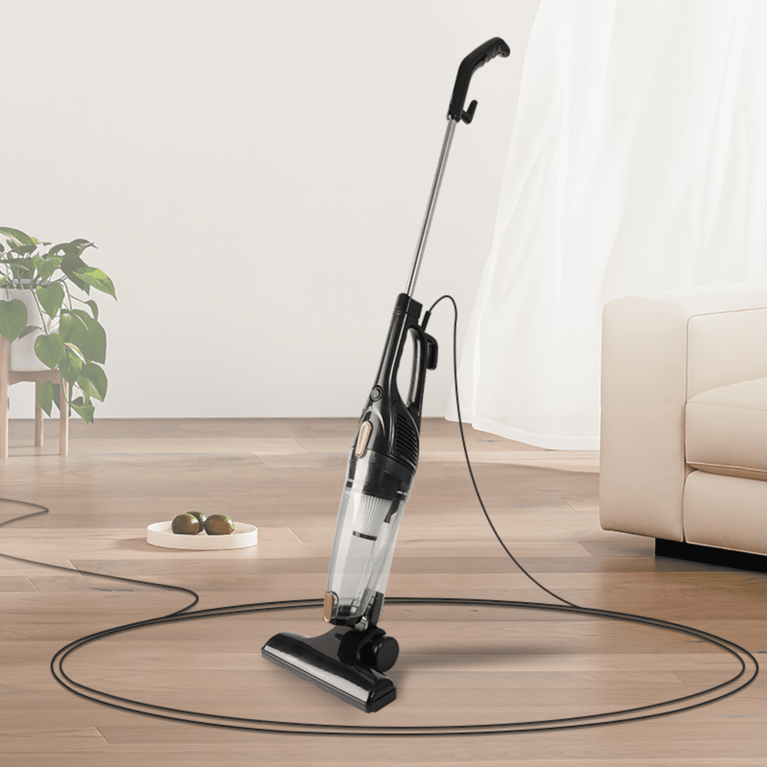 Portable Handheld Vacuum Cleaner Push Rod Vacuum Cleaner Wired Vacuum ...