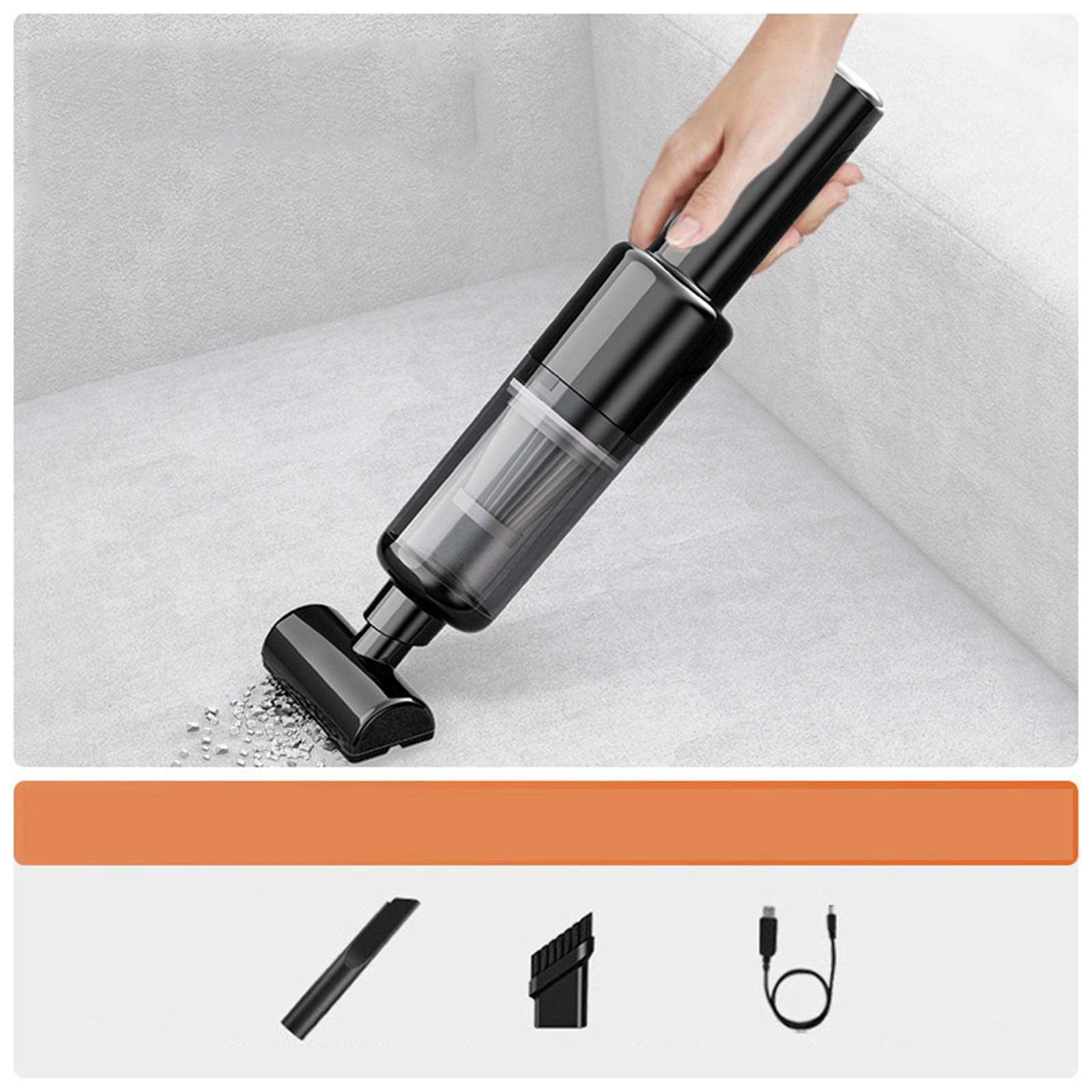 Portable Handheld Vacuum Cleaner Small Handheld Rechargeable Car Vacuum ...