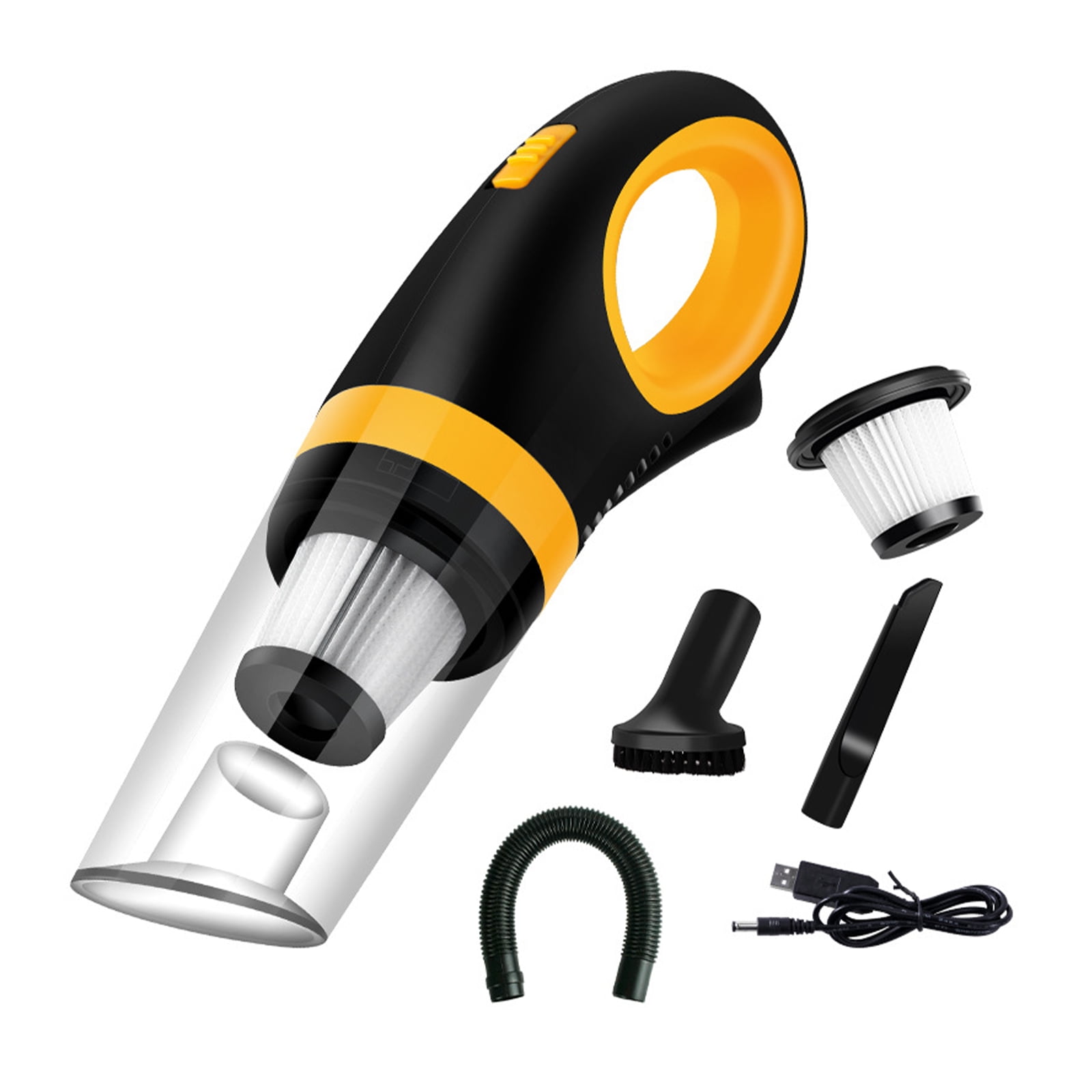 Portable Handheld Vacuum ,Cordless Car Vacuum 6000PA Suction Power,Dust ...