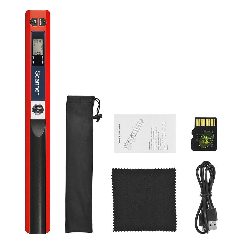 Portable Handheld Wand Wireless Scanner A4 Size 900DPI JPG/PDF Formate ...