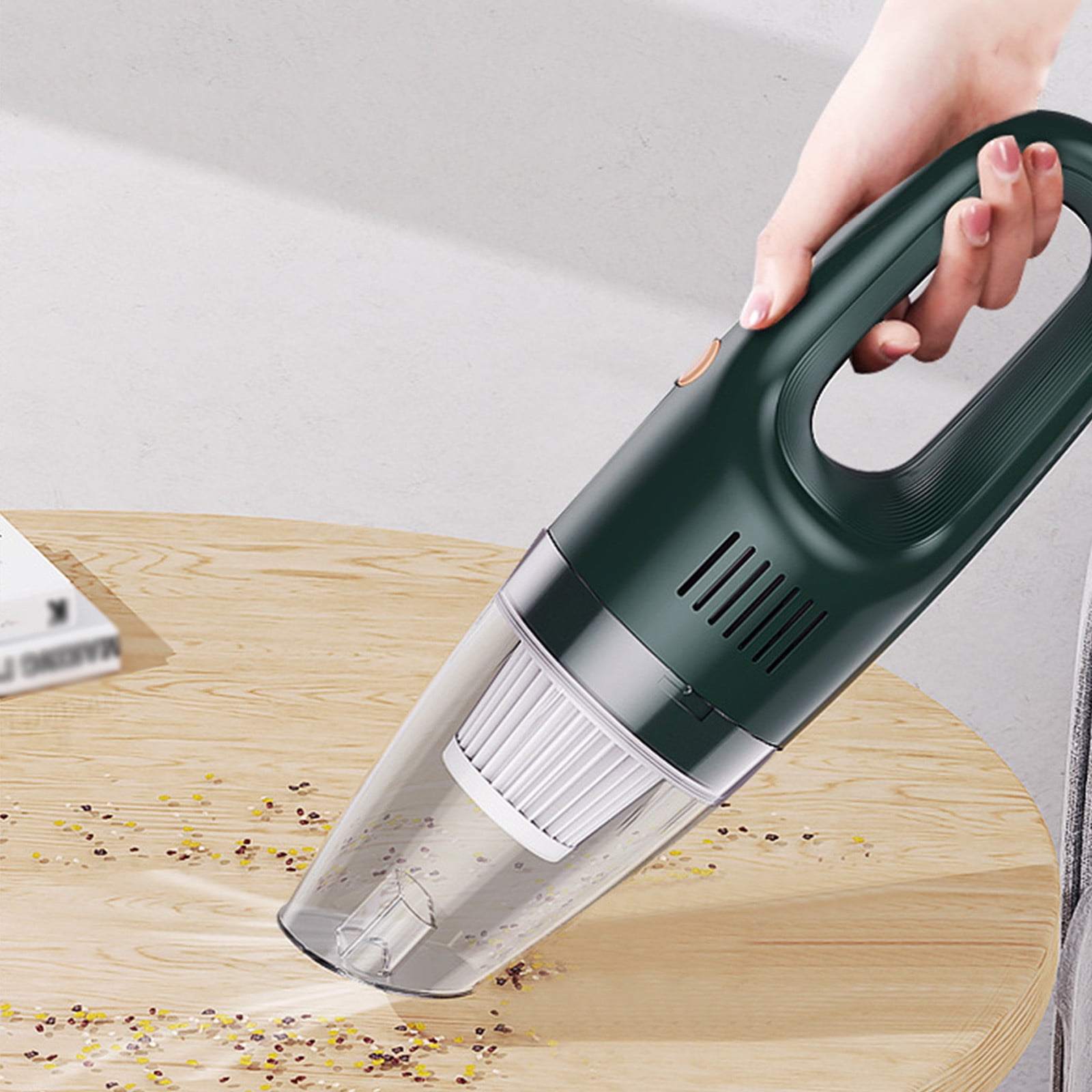 Portable Handheld Wireless Vacuum Cleaner Household Compact & Large ...