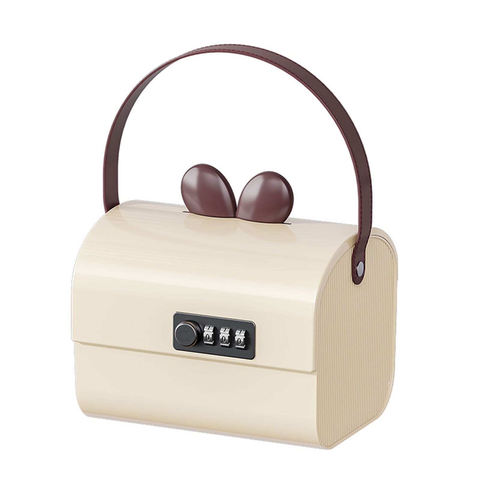 Portable Handle Money Box for Children Password Piggy Banks with Code ...