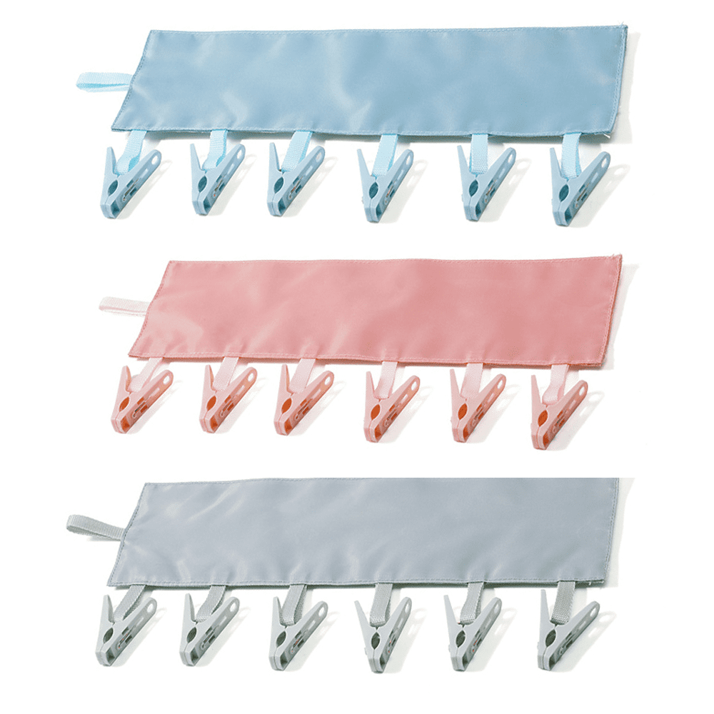 Portable Hanger Clips Travel Clothesline Travel Hangers Towel Drying ...