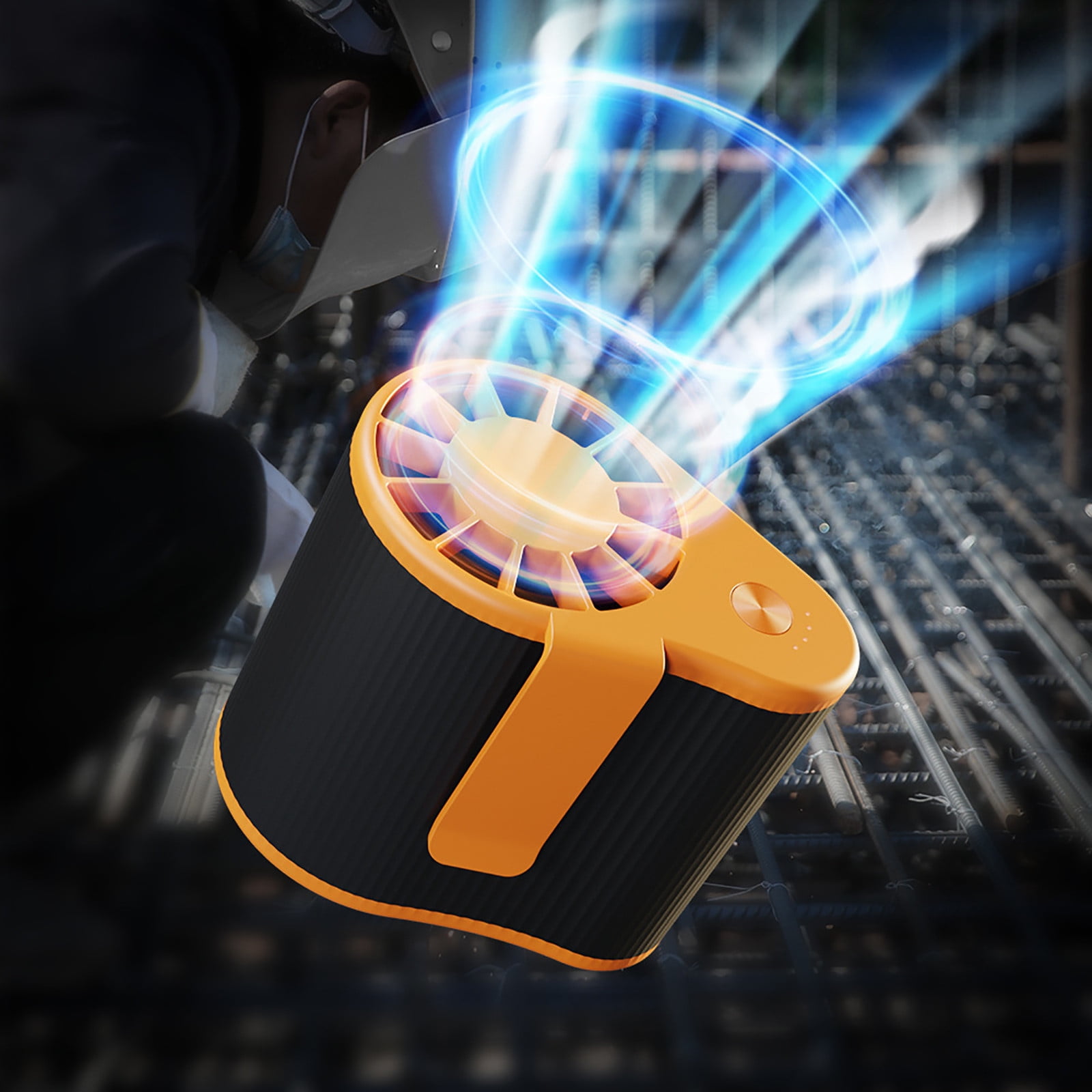 Portable Hanging Fan, Mini Wall Fan, Lightweight Design, Adjustable ...