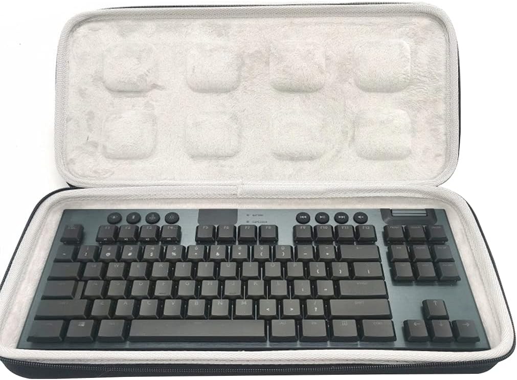Portable Hard Shell Bag Mechanical Keyboard EVA Storage Box (for G913 ...