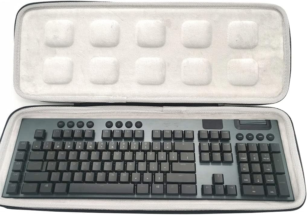 Portable Hard Shell Bag Mechanical Keyboard Storage Box (for G913 ...