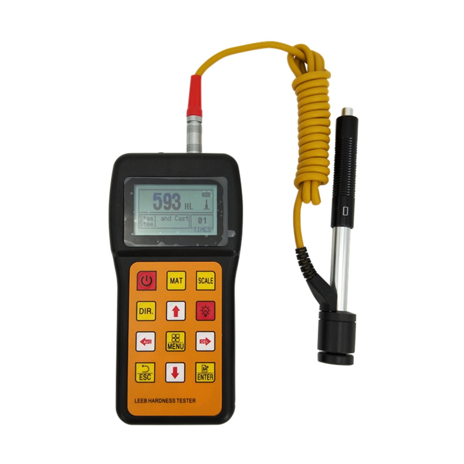 Portable Hardness Tester Metal Alloy Hardness Measuring HRC HL HB HV HS ...