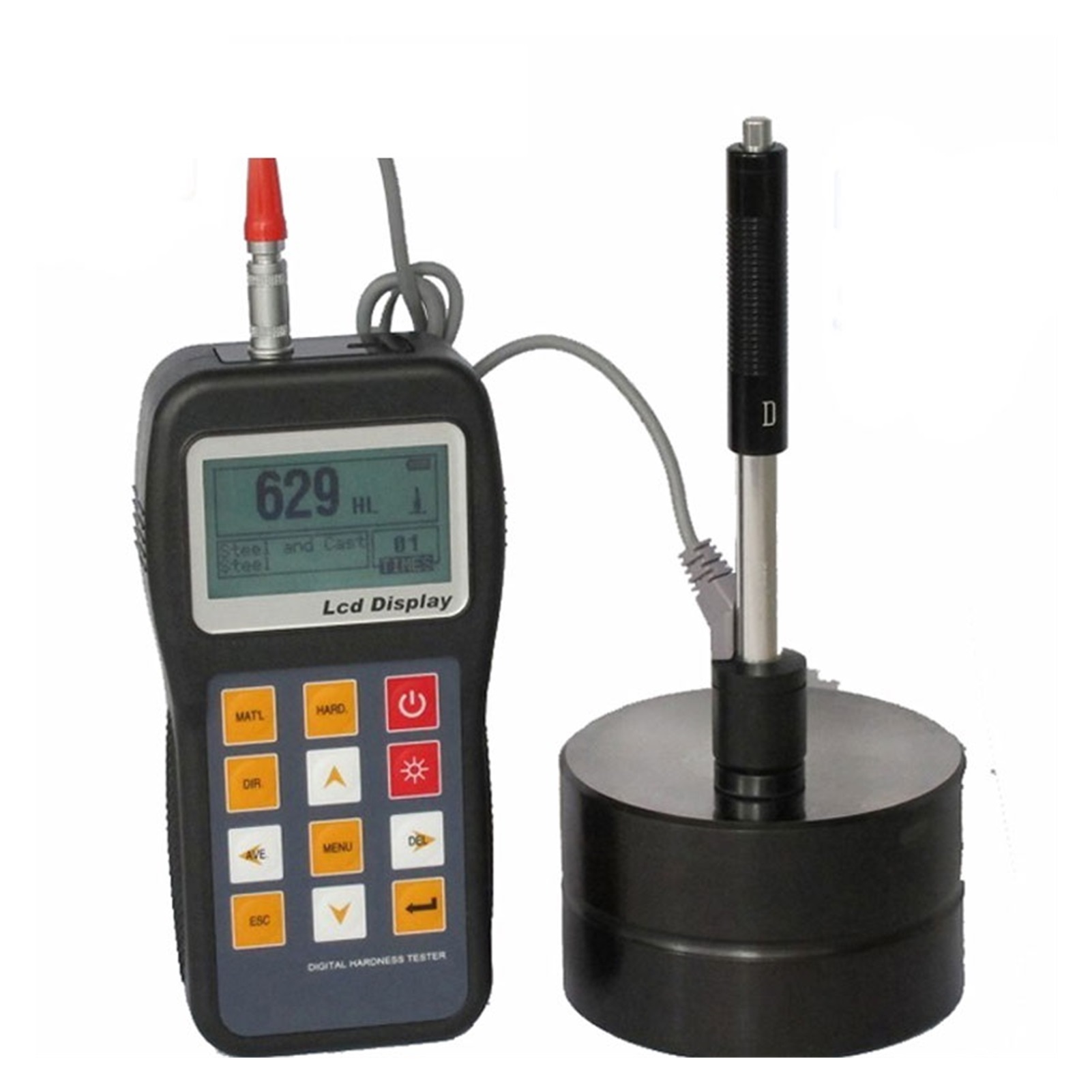 Portable Hardness Tester Meter KH180 Test At Any Angle, Even Upside ...