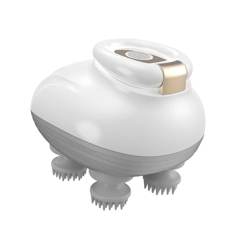 Portable Head Scratcher for Growth Deep Clean and Stress Relax Electric ...
