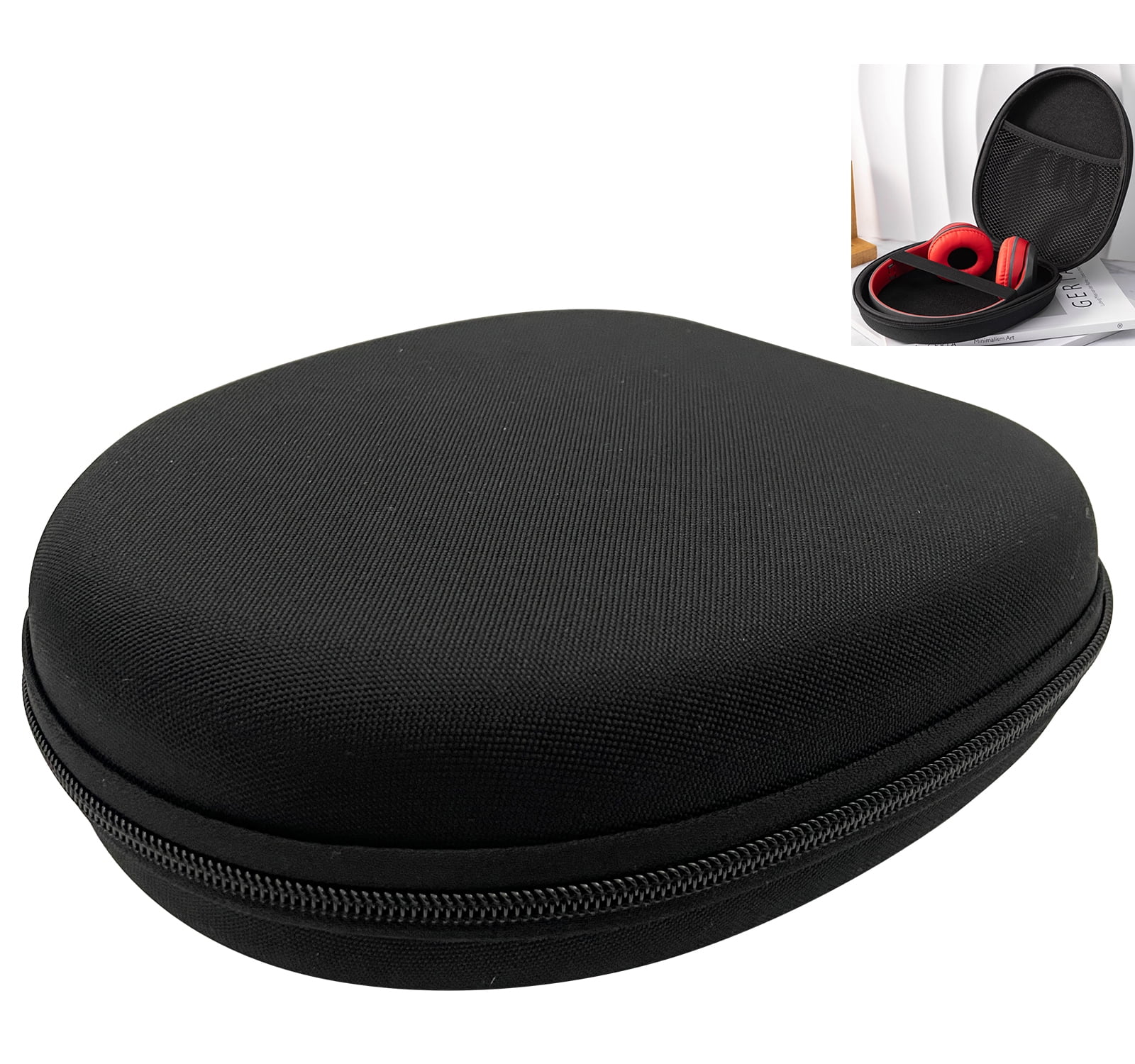 intsupermai Portable Headphone Case, Waterproof Shockproof EVA Storage ...