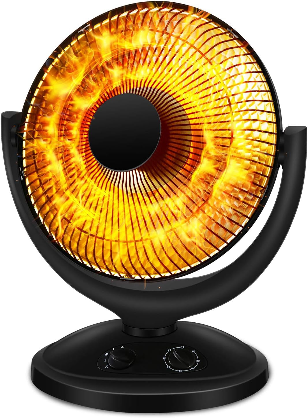 Portable Heater Electric Ceramic Small Heater Indoor Use Oscillating ...